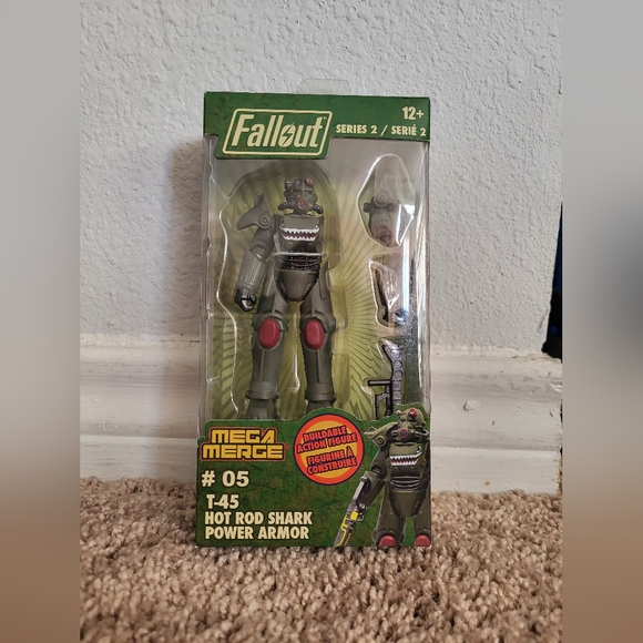 just tiys llc | Toys | Fallout Series 2 T45 Hot Rod Shark | Poshmark